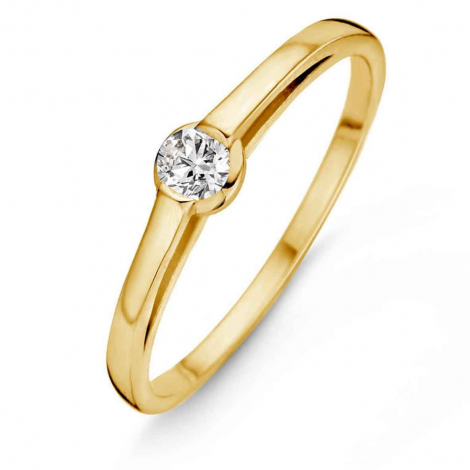 Bague Diamant B*Diamond 0.14 ct Diamant de Laboratoire - 91FE34A ...